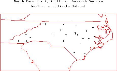 North Carolina Hydrometeorological Networks